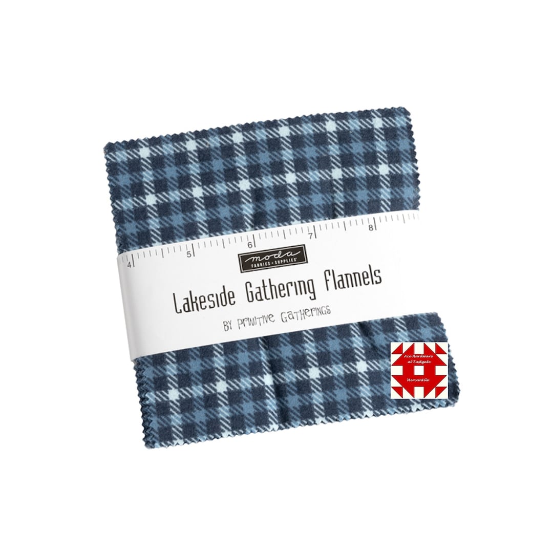 Moda Lakeside Gatherings Flannel Charm Pack Primitive Gatherings - Etsy
