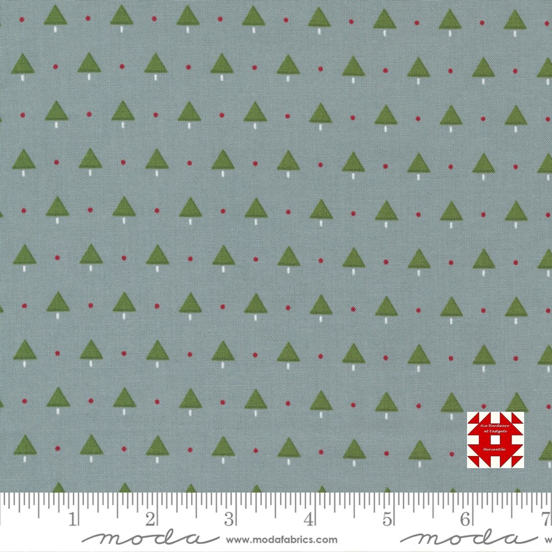 Moda Merry Little Christmas by Bonnie and Camille - Little Trees Print ...