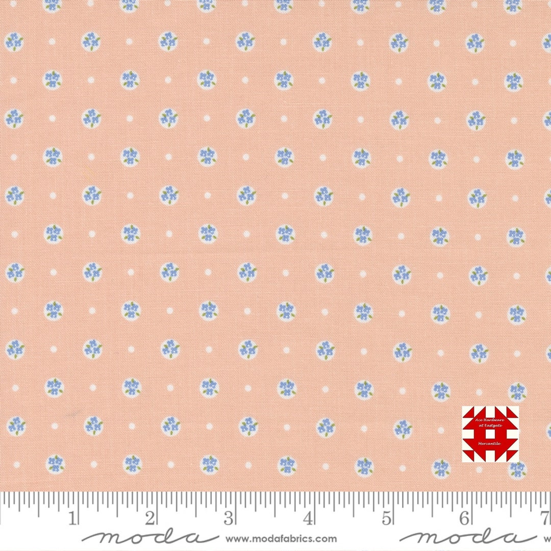 Moda Peachy Keen by Corey Yoder of Coriander Quilts - Posy Polka ...