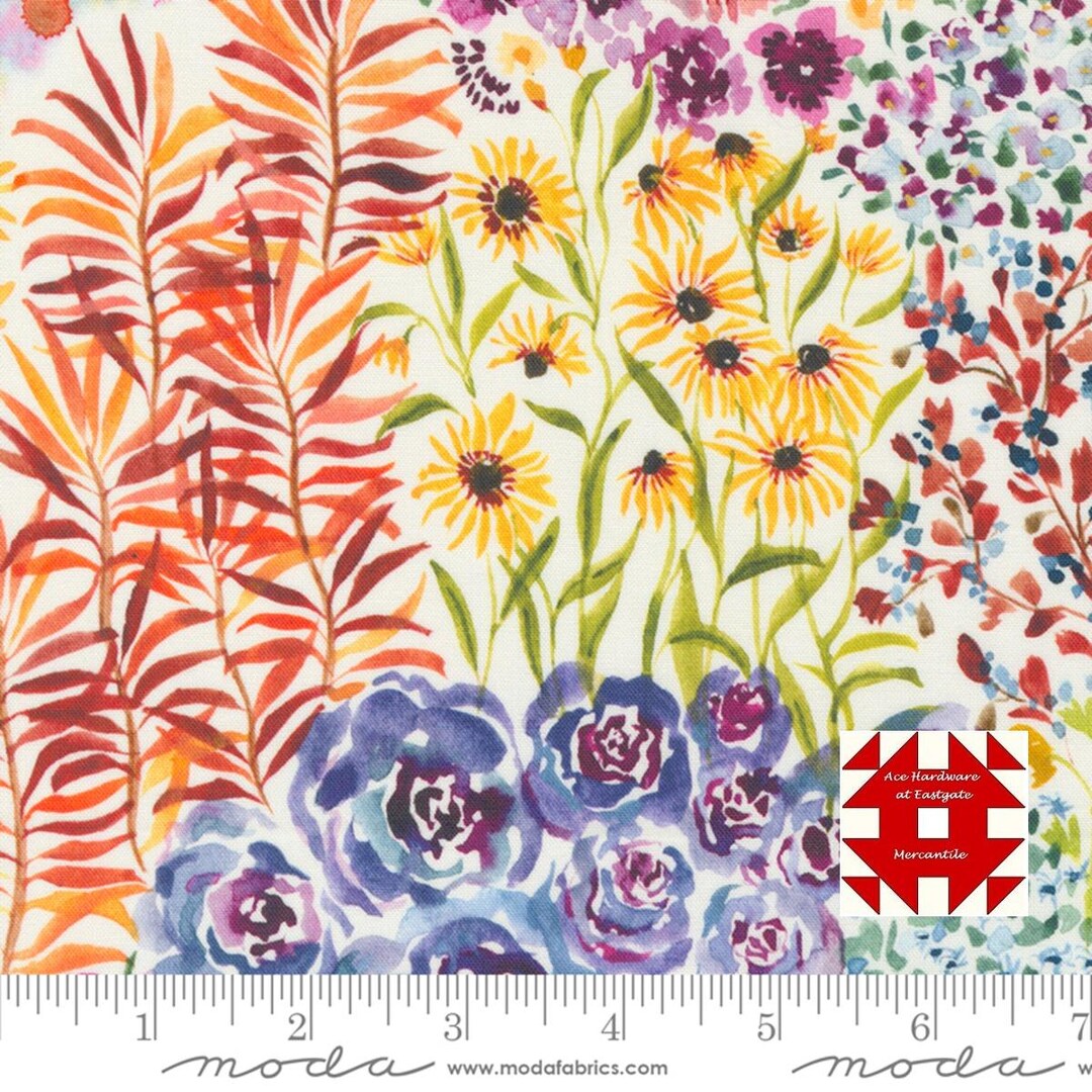 Moda Floribunda by Create Joy Project - Flower Child Autumn Floral ...