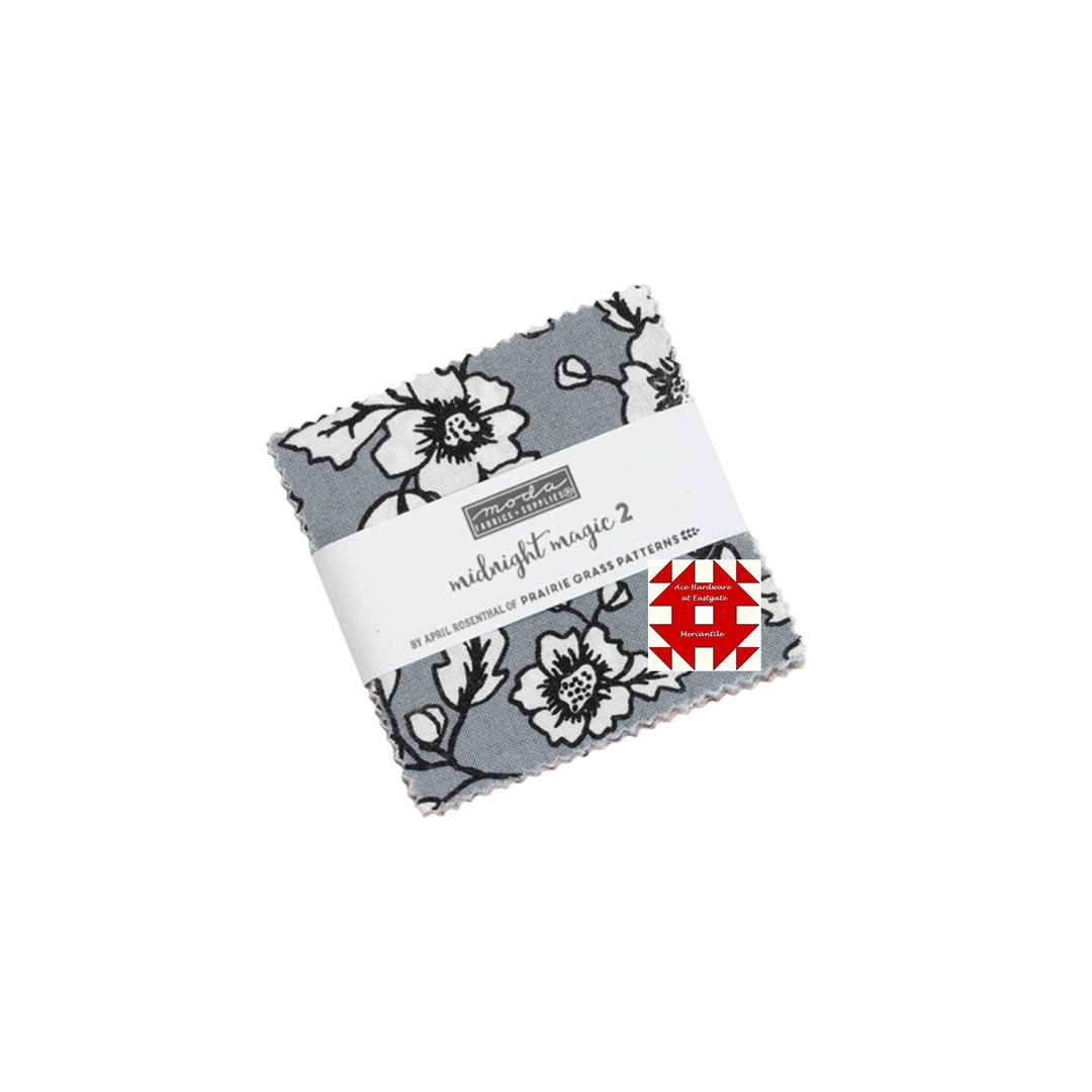 Moda Midnight Magic 2 Mini Charm Pack by April Rosenthal of Prairie ...