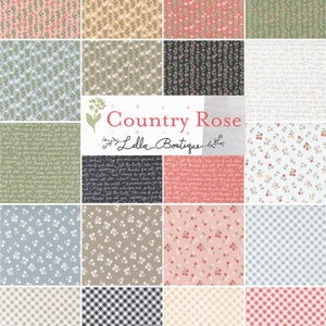 Moda Country Rose Mini Charm Pack by Lella Boutique - Etsy