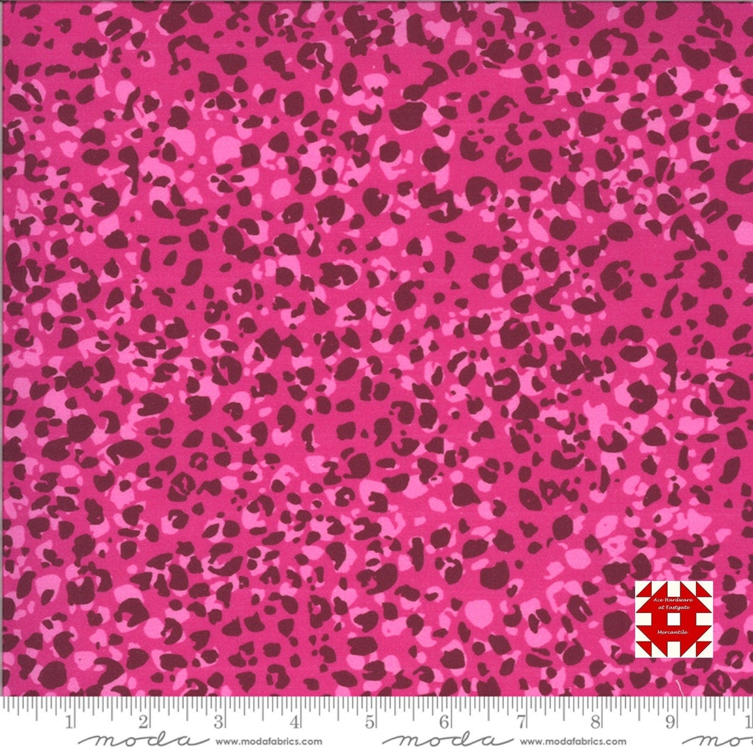Moda Kasada by Crystal Manning - Animal Print in Pink (item # 11865 11) - Yardage - Etsy
