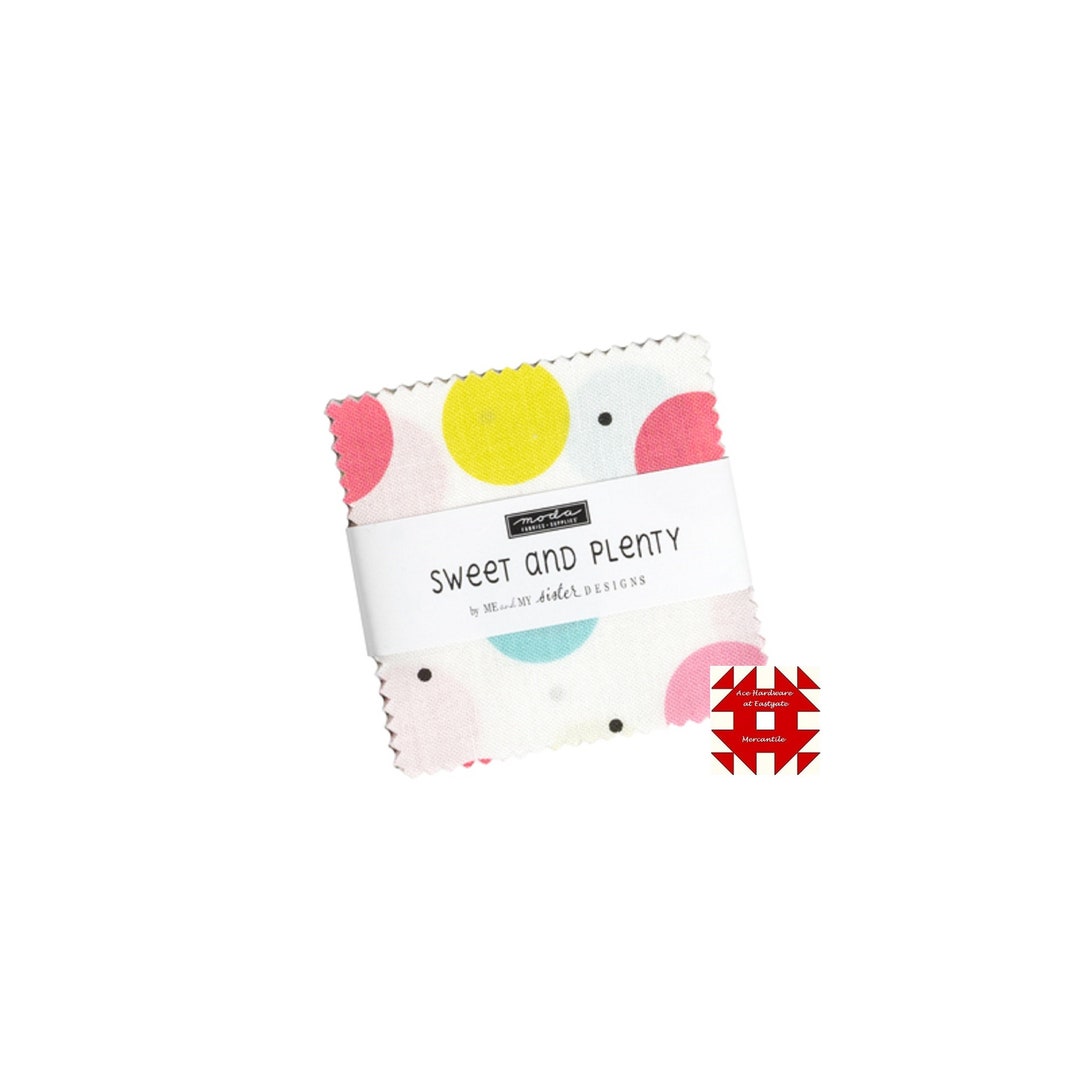 Moda Sweet and Plenty Mini Charm Pack by Me & My Sister Designs - Etsy