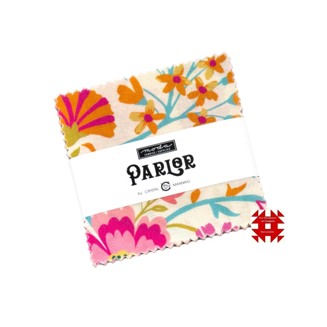 Moda Parlor Mini Charm Pack by Crystal Manning - Etsy