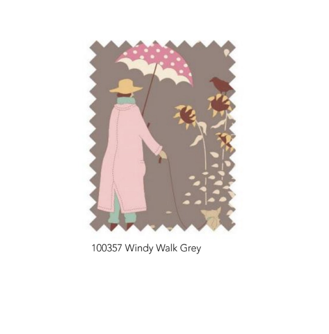 USA Tilda Windy Days Collection by Tone Finnanger Windy Walk Print in ...