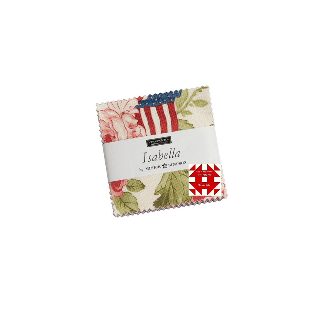 Moda Isabella Mini Charm Pack by Minick & Simpson - Etsy