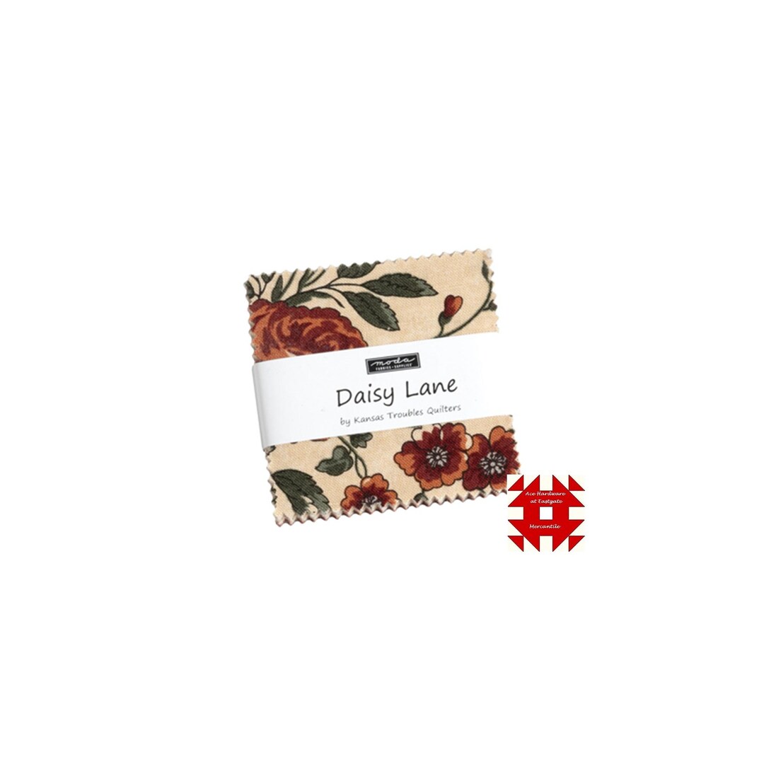 Moda Daisy Lane Mini Charm Pack by Kansas Troubles Quilters - Etsy