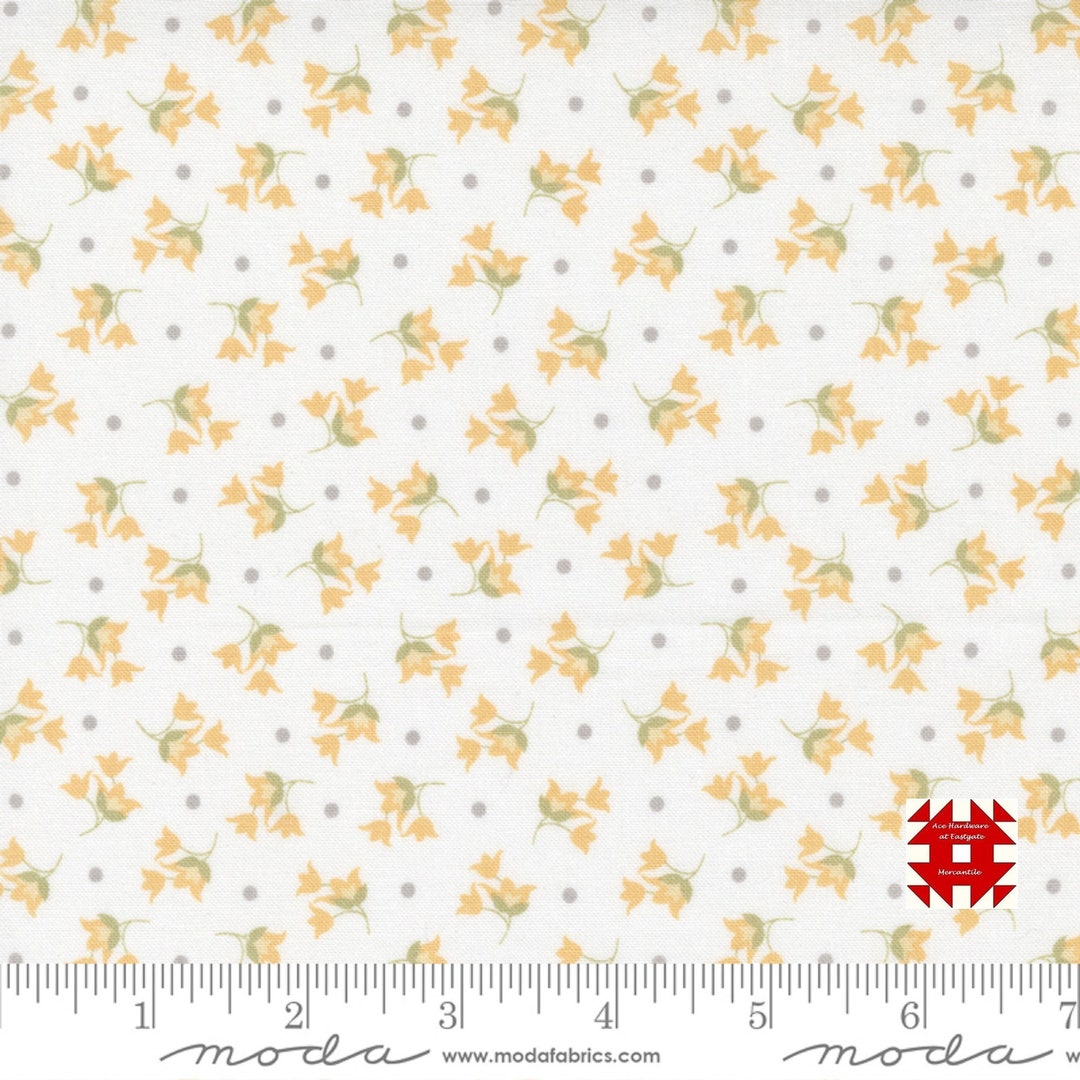 Moda Buttercup & Slate by Corey Yoder of Coriander Quilts - Small Tulip ...