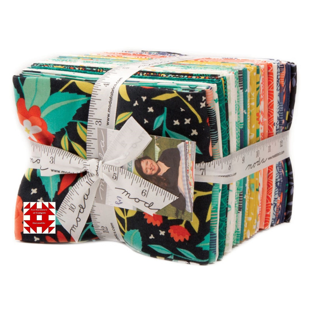 Moda Midnight Garden Fat Quarter Bundle by One Canoe Two - Etsy