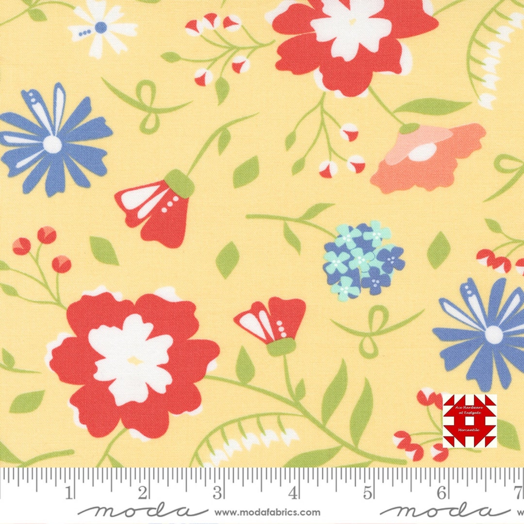 Moda Sunwashed by Corey Yoder of Coriander Quilts - Country Meadow ...