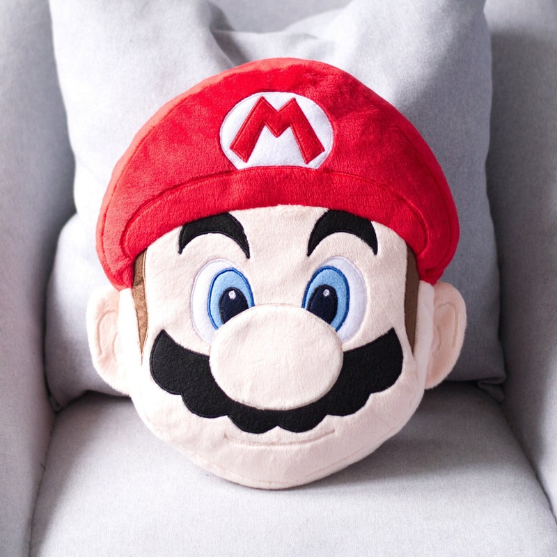 Mario Plush - Etsy