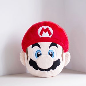 Super Mario Custom Pluszowa Poduszka - Mario Bros Plusz - Super Mario ...
