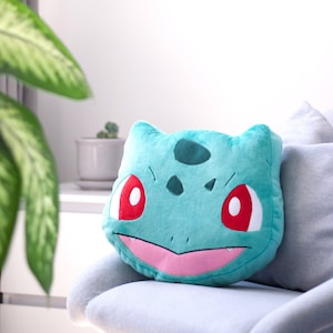 Bulbasaur Pillow - Bulbasaur Plush - Pokemon Plush - Bulbasaur Plush ...