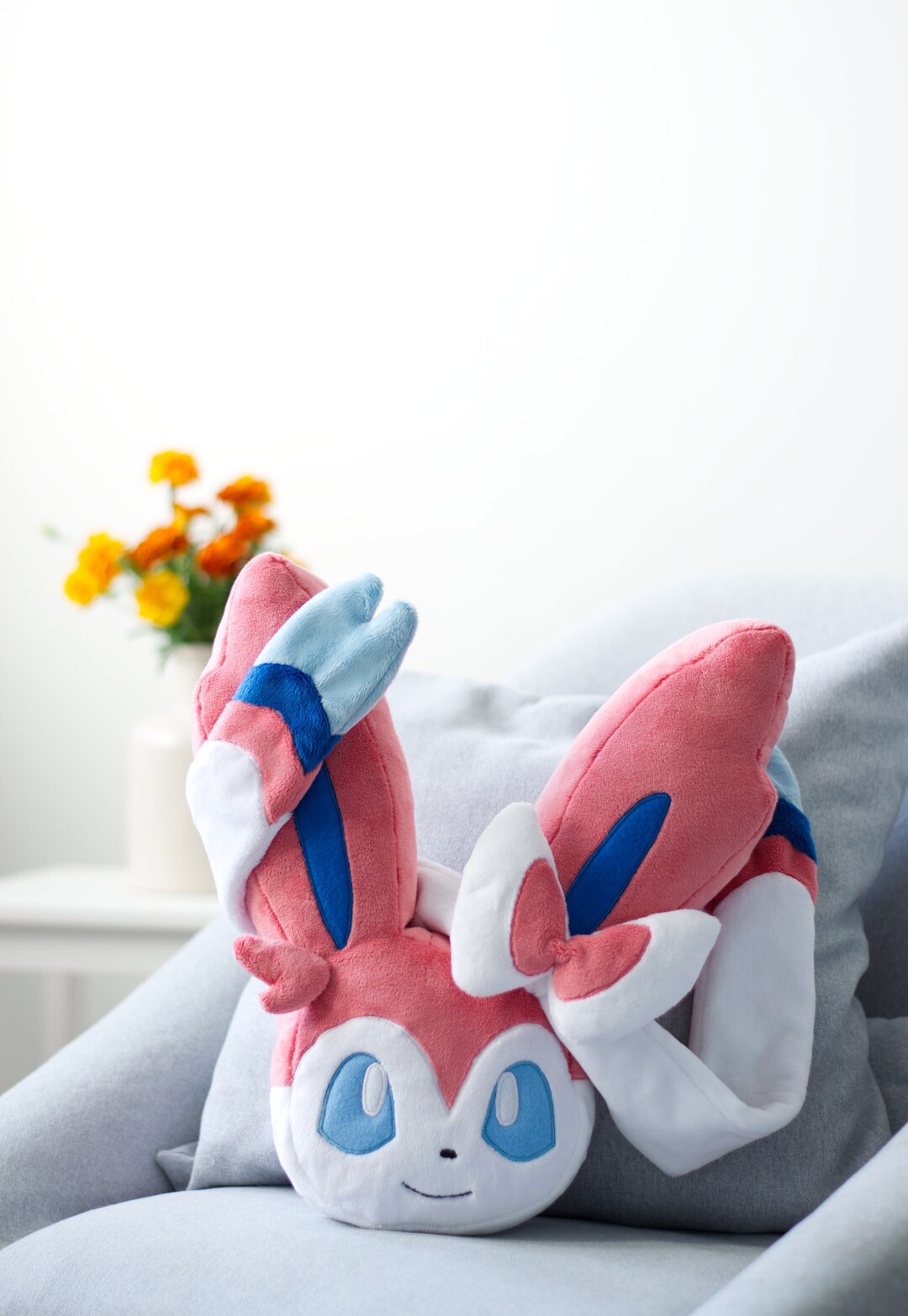 Sylveon Sylveon Pokémon Sylveon Plush Custom Pokemon Plush Sylveon Pillow - Etsy