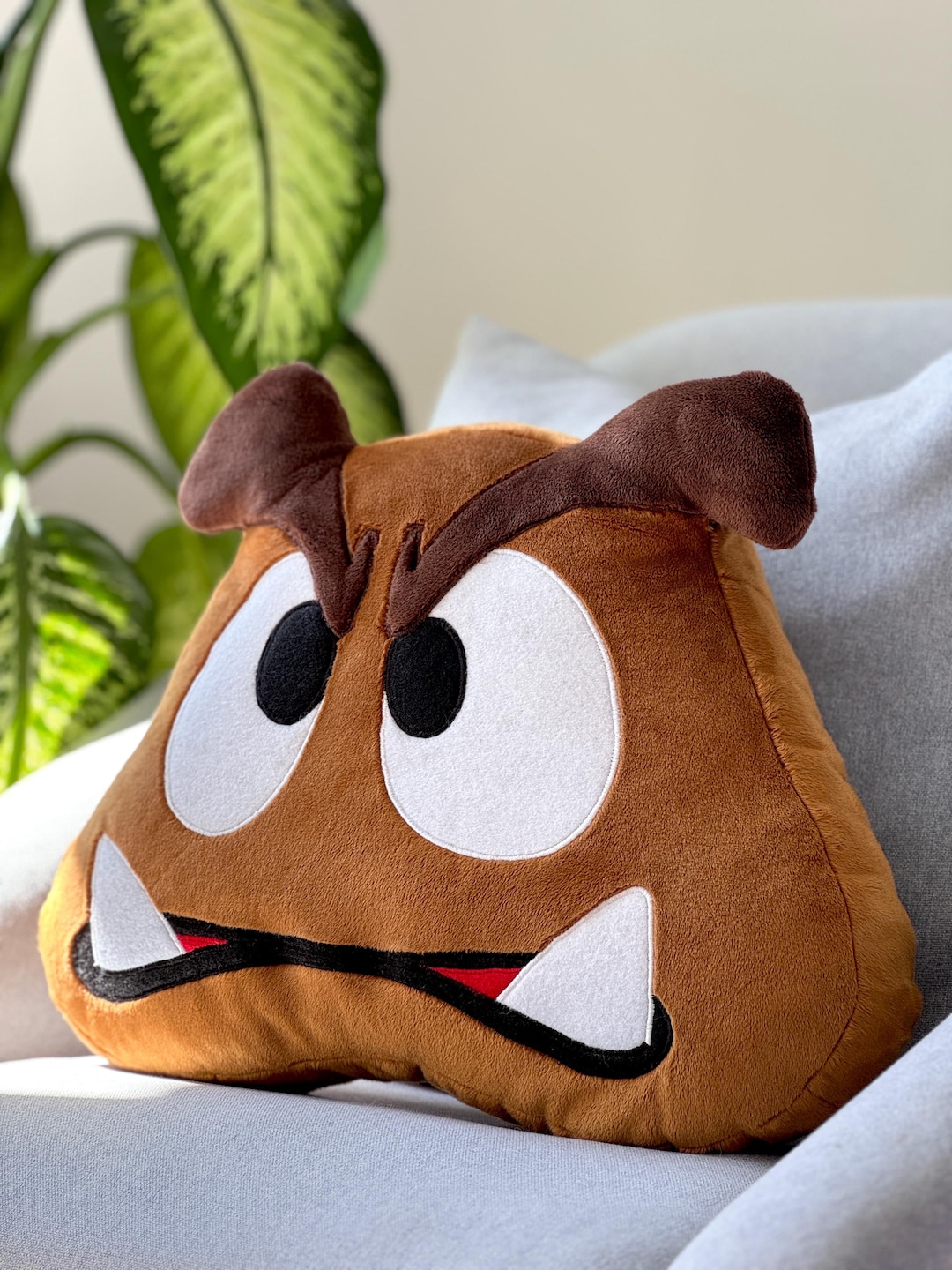 Goomba Pluszowy - Poduszka Goomba - Goomba Super Mario - Super Mario ...