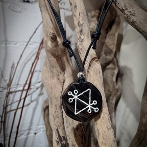 Azazel's Seal Sigil of Azazel Hand Carved Oak Wood - Etsy