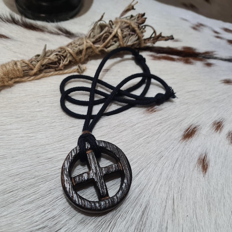 Solar Cross Pendant - Etsy