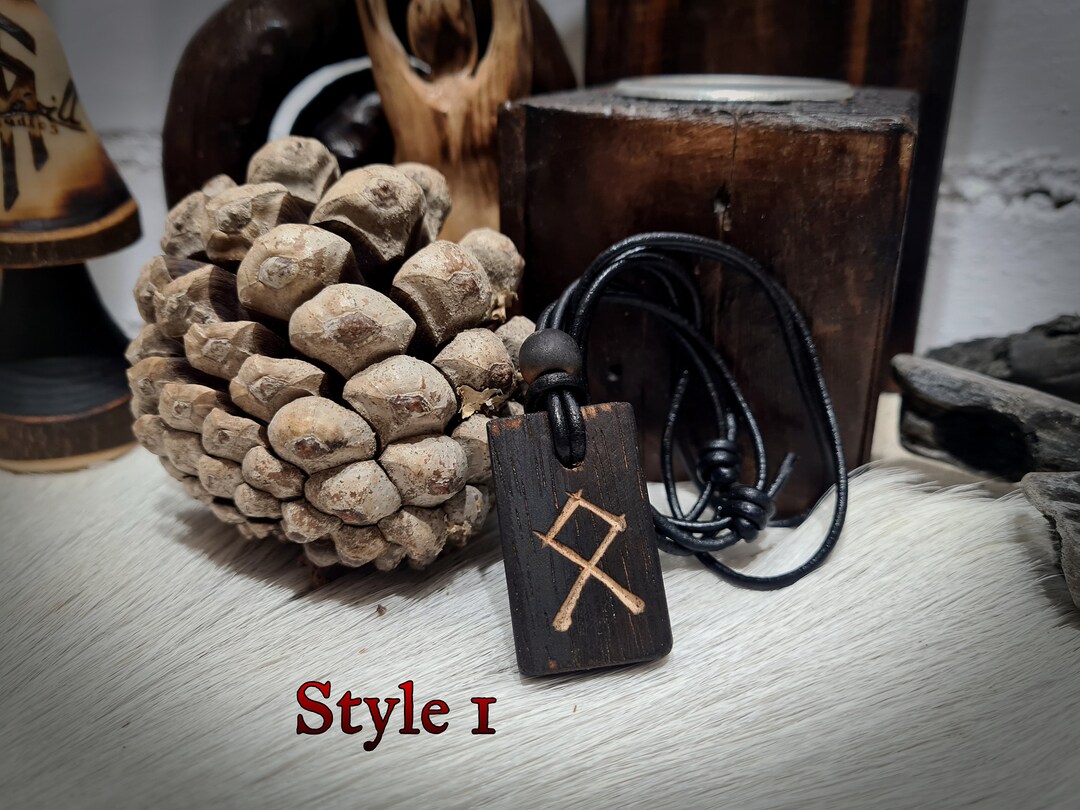 Othala / Ethel Oak Wood Elder Futhark / Anglo Saxon Futhorc Rune ...