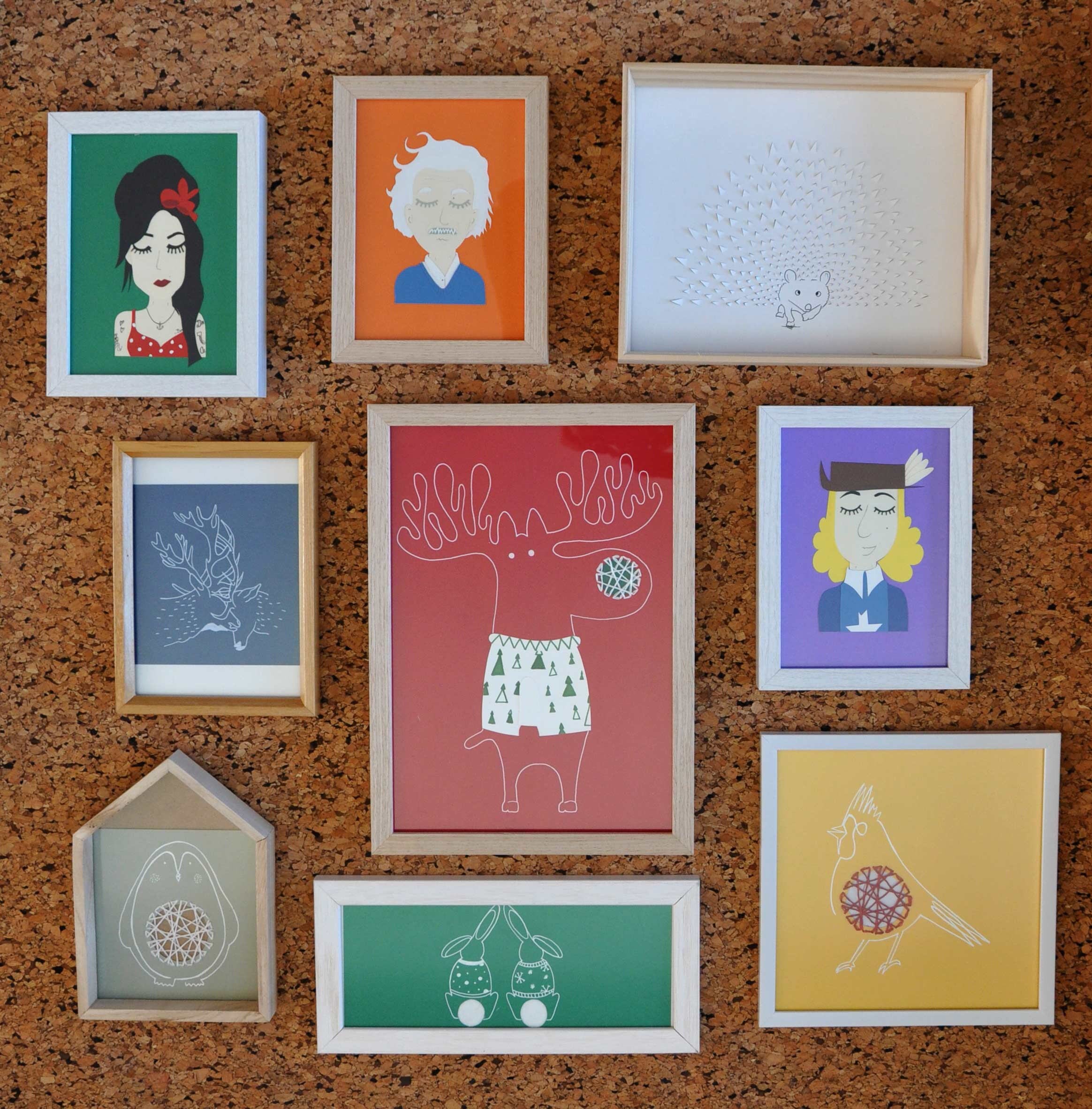 Collage Amy Winehouse / Papercraft Papercut Handmade / Face - Etsy