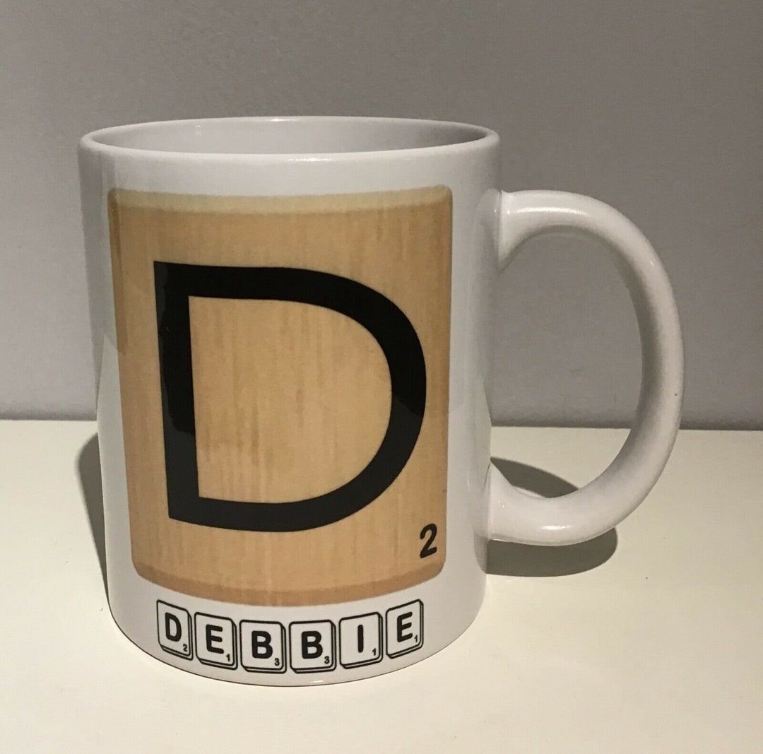 Personalised Scrabble Mug Ideal Gift / Birthday Gift - Etsy UK