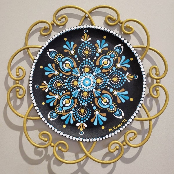 Metal Dot Art - Etsy
