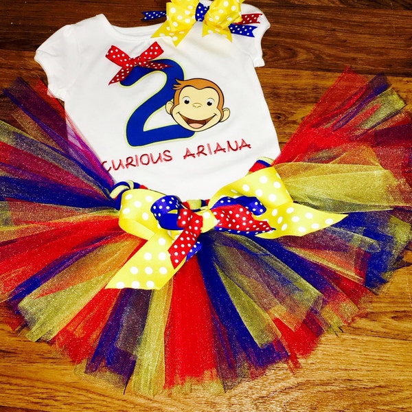 Curious George Outfit - Etsy Australia