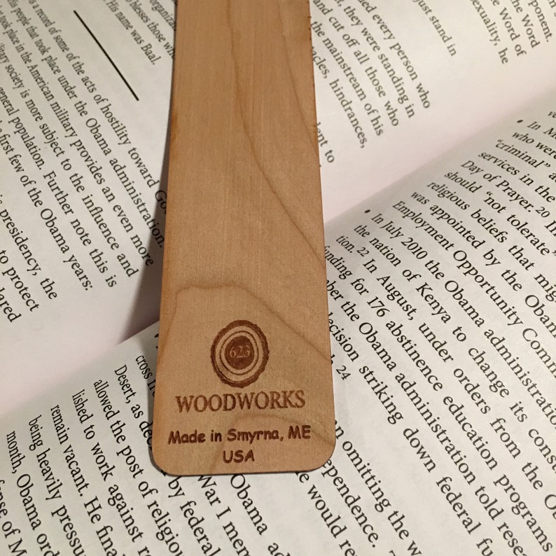 Wooden Bookmarks - Etsy