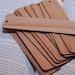 Lg Cherry Wood Bookmarks - Etsy