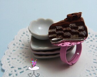 Checkerboard Cake Ring - Etsy