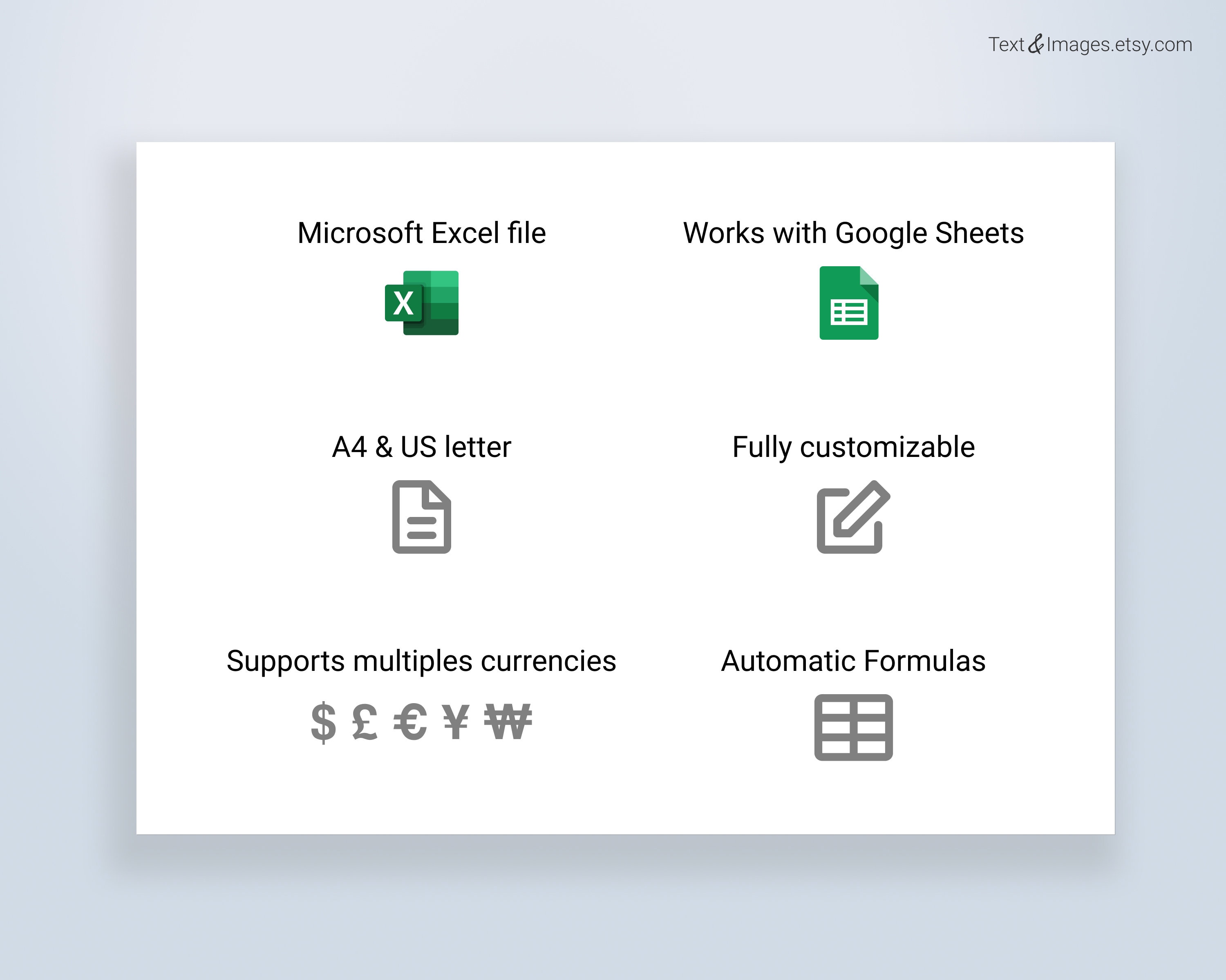 Quote Template. Excel. Editable Quote Form for Small Business Owners ...
