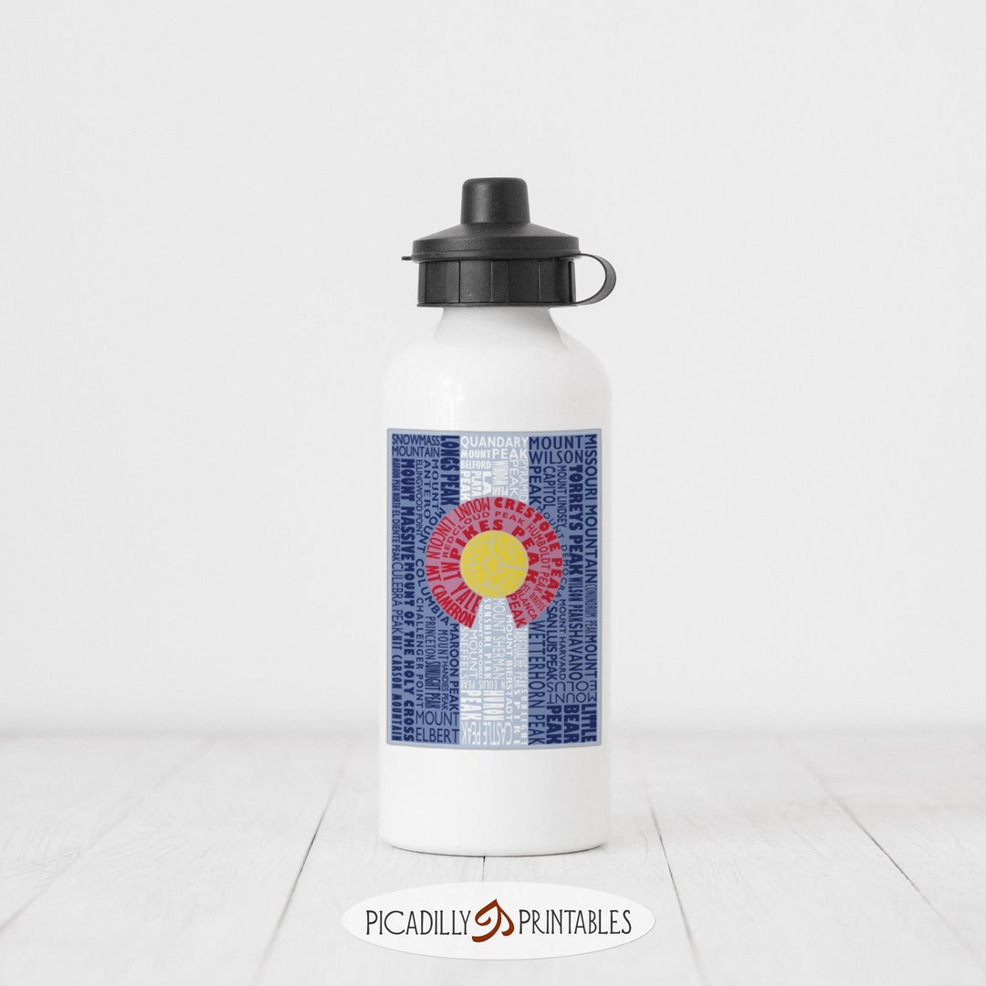 Colorado 14ers Sticker CO State Flag Fourteeners 5" Indoor/outdoor ...