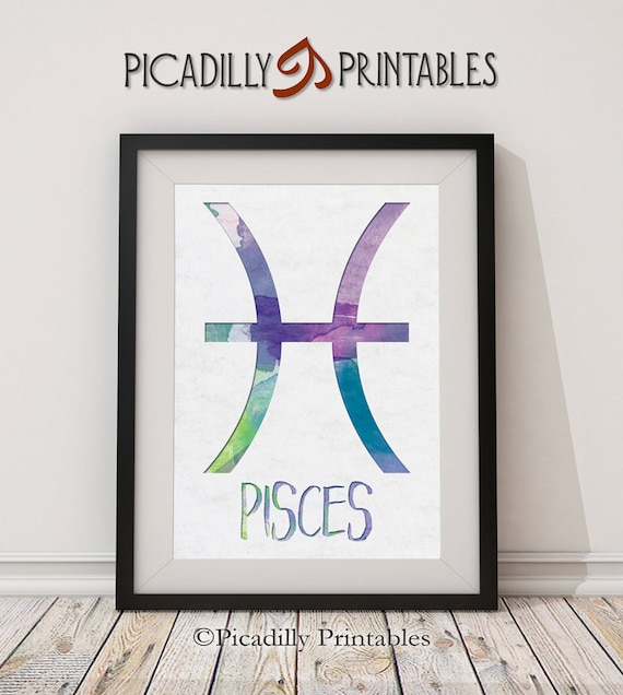 Pisces Fish Symbol Art