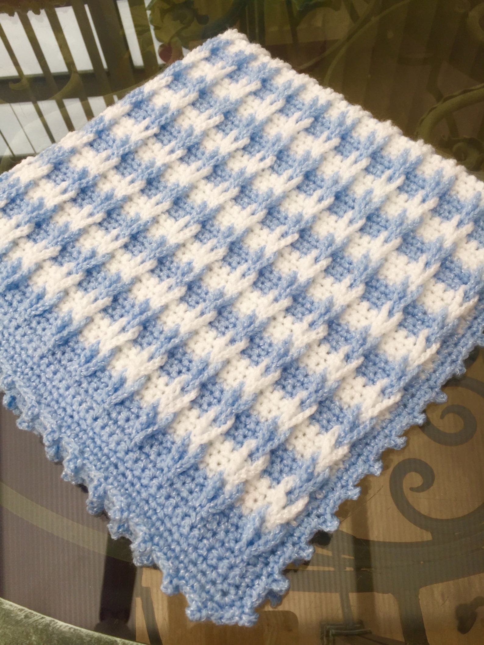 Cable Loop Baby Blanket/throw Crochet Pattern. Instant PDF Download ...