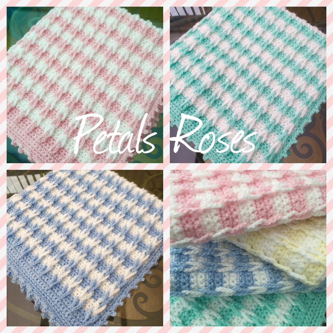 Cable Loop Baby Blanket/throw Crochet Pattern. Instant PDF Download. - Etsy