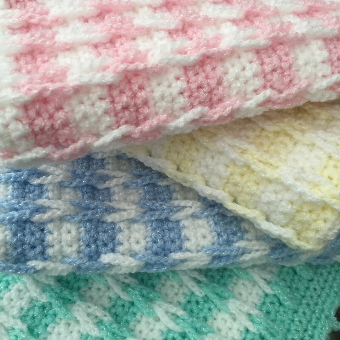 Cable Loop Baby Blanket/throw Crochet Pattern. Instant PDF Download ...