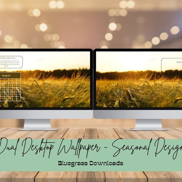 Seasonal Laptop Wallpaper - Etsy