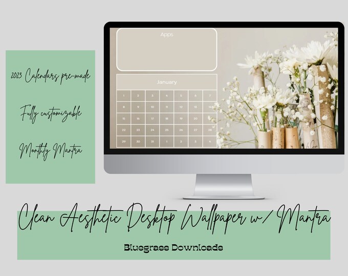 Editable Desktop Wallpaper - Etsy Canada