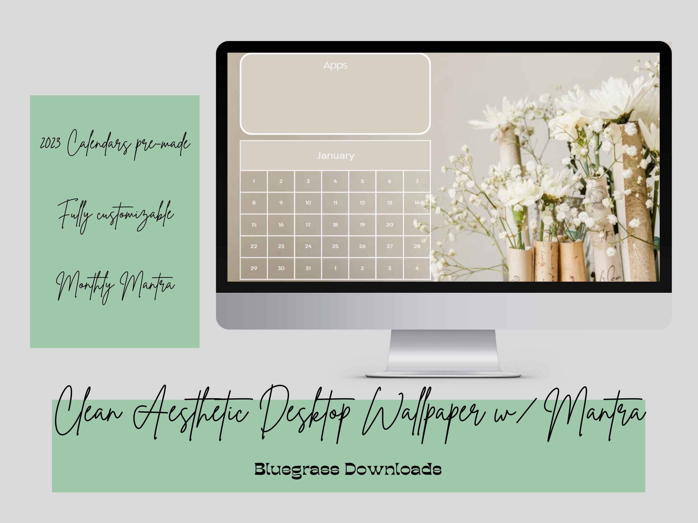 Clean Aesthetic Desktop Wallpaper Simple Desktop Background Computer ...