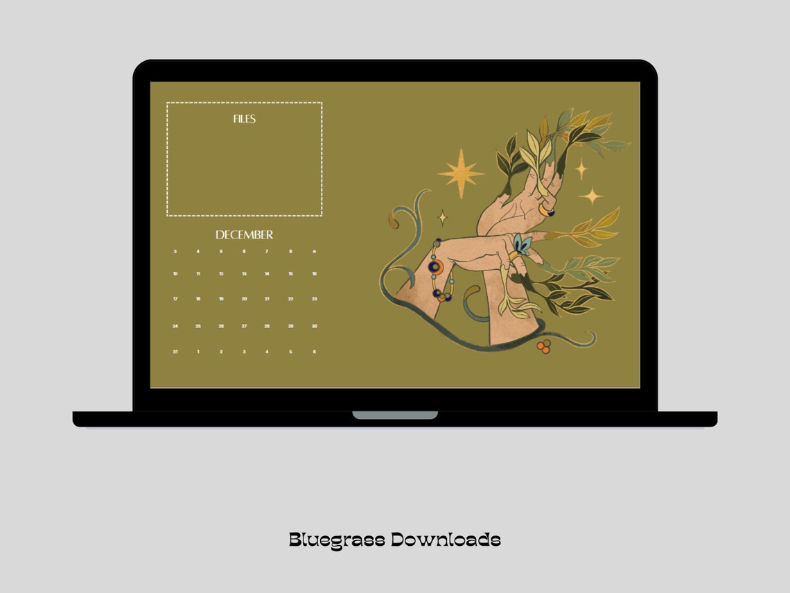 EDITABLE Ethereal Desktop Wallpaper Organization Wallpaper for Desktop ...
