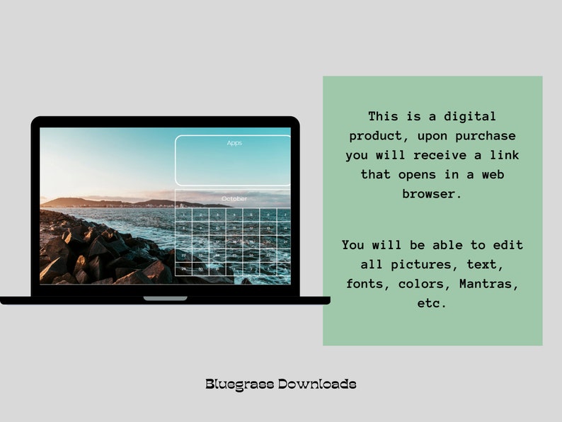 Dual Desktop Wallpaper Ocean Theme Computer Background Dual Desktop ...