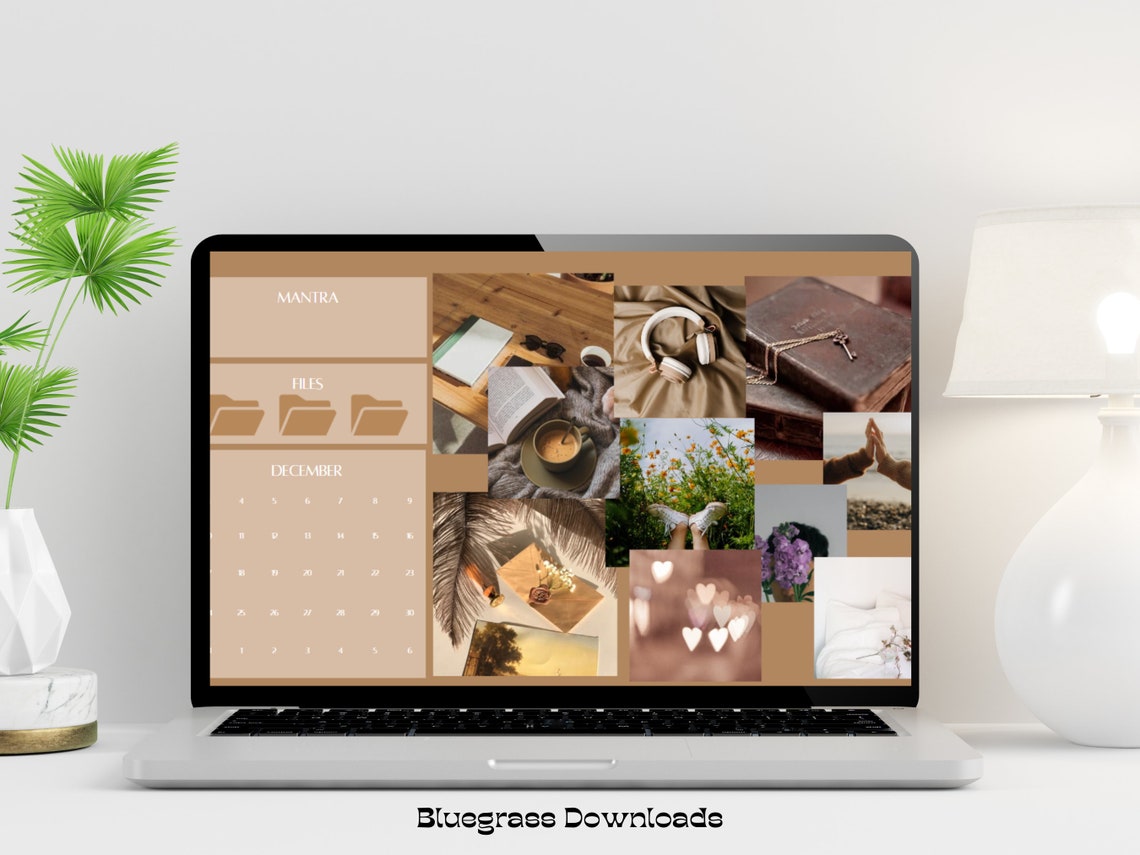 Vision Board Desktop Wallpaper Mantra Computer Background Vision Board ...