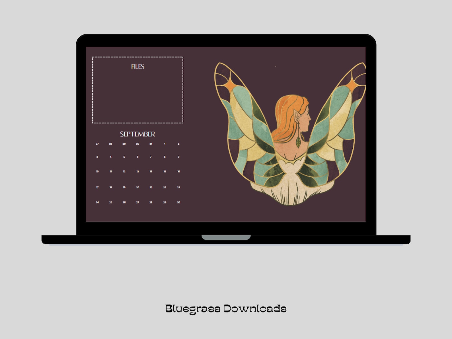 EDITABLE Ethereal Desktop Wallpaper Organization - Wallpaper for ...
