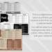 Restaurant Menu Template Editable Menu Template Front and Back Food and ...