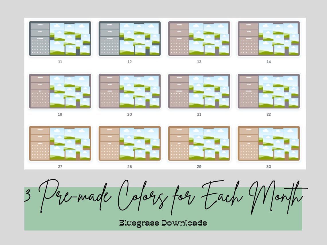 Vision Board Desktop Wallpaper Mantra Computer Background - Etsy