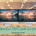 Dual Desktop Wallpaper - Ocean Theme Computer Background - Dual Desktop ...
