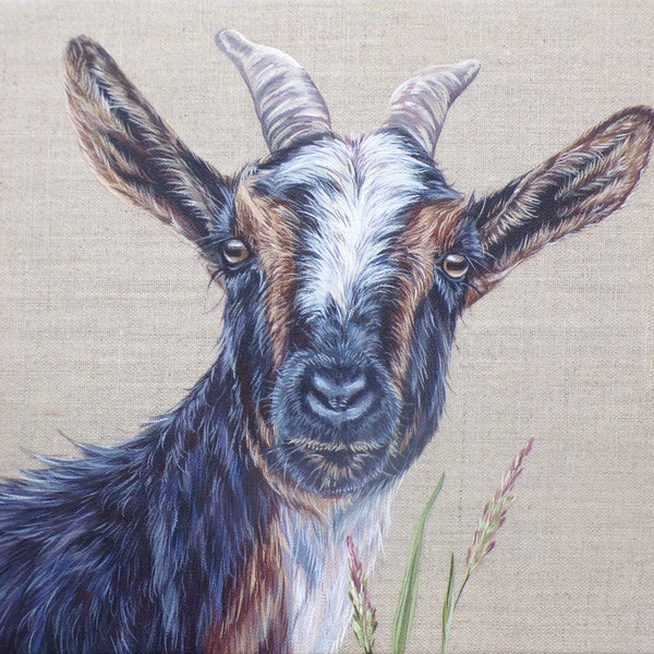 Goat Painting - Etsy