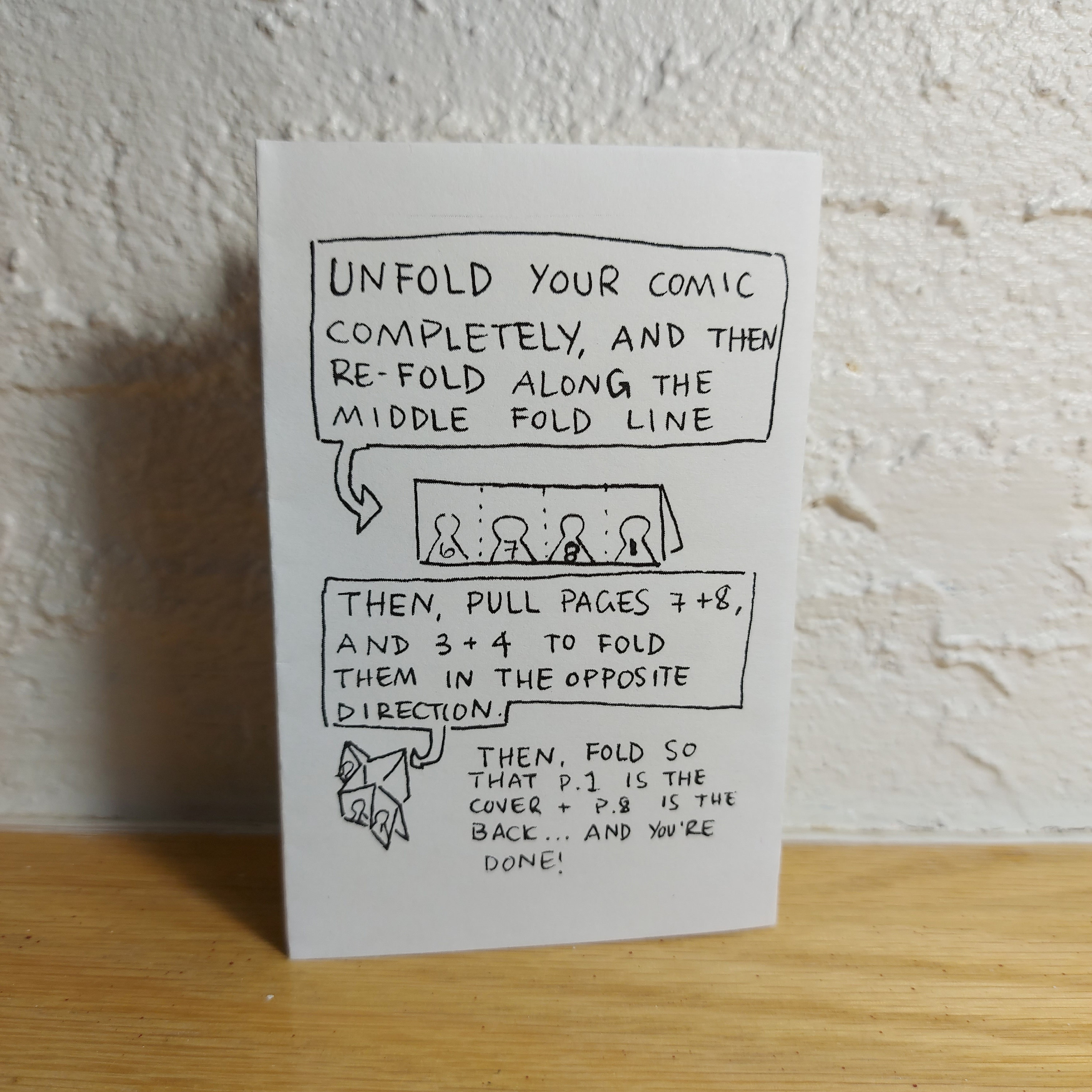 How to Make a Mini Comic | Zine | DIY Project | Easy Craft | Comic ...