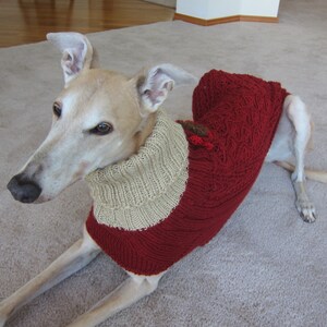 Handknitted Sweaters for Greyhound You Can Order Color and Size for ...