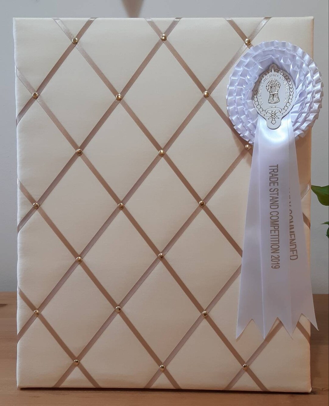 Rosette Display Board Cream and Taupe other Colours - Etsy